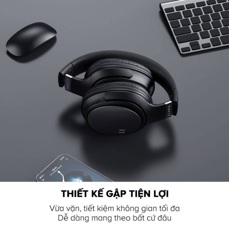 Tai Nghe Bluetooth Headphone HAVIT H630BT, Bluetooth 5.3